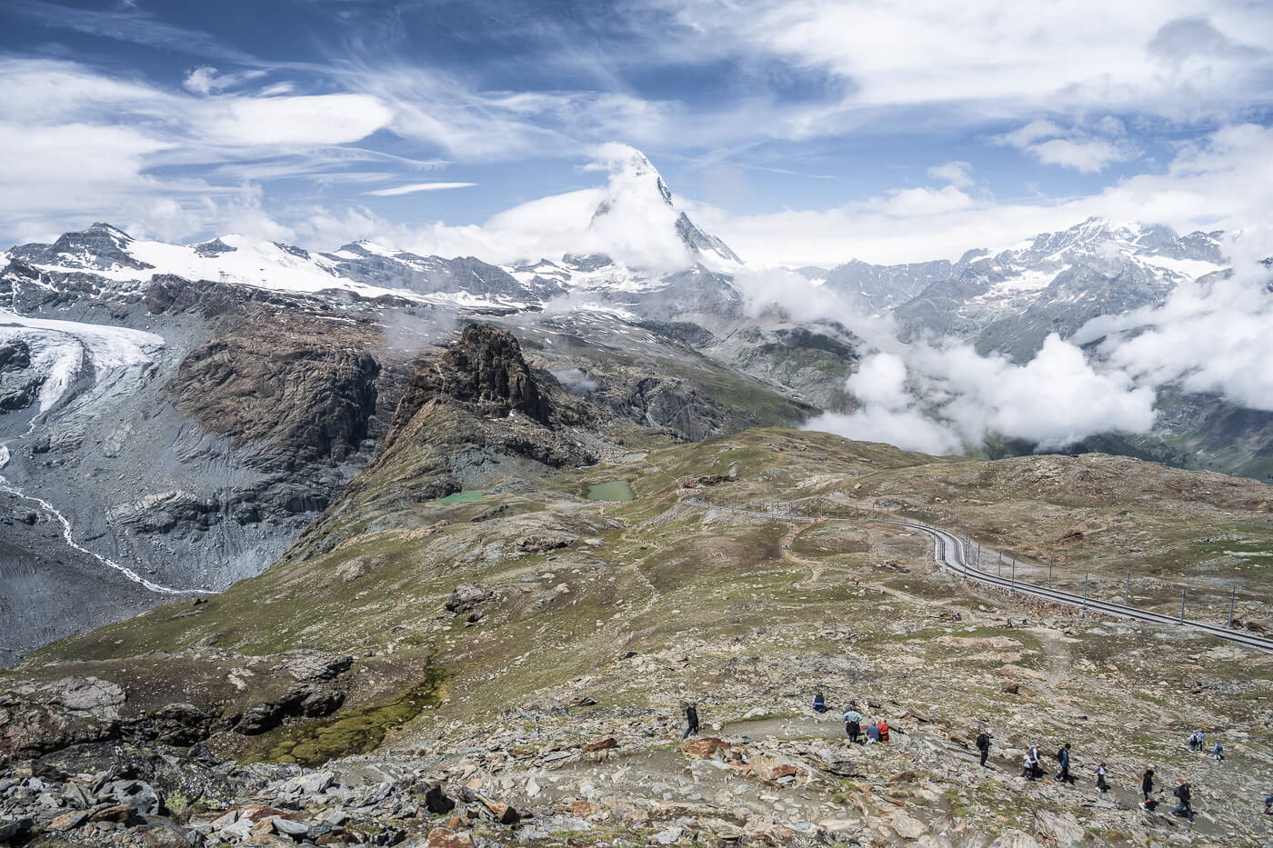The Gornergrat and Riffelsee Hike in Zermatt