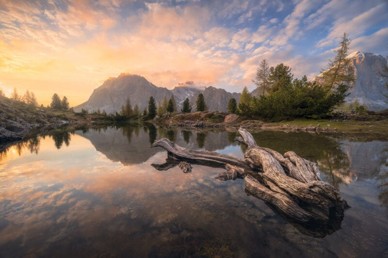 Lago di Limides Hike - A Beautiful Sunset location in the Dolomites ...