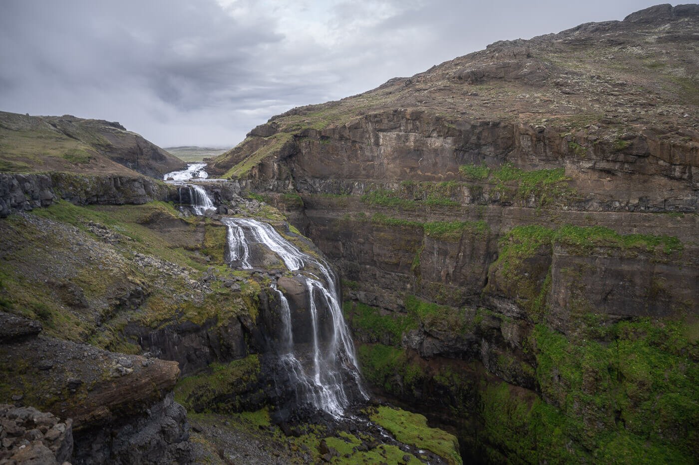 Glymur Waterfall Hike - A Fun Day Hike Adventure - The Photo Hikes