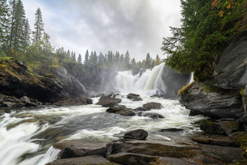 Ristafallet Waterfall one of Sweden's Most Beautiful Waterfalls - The ...